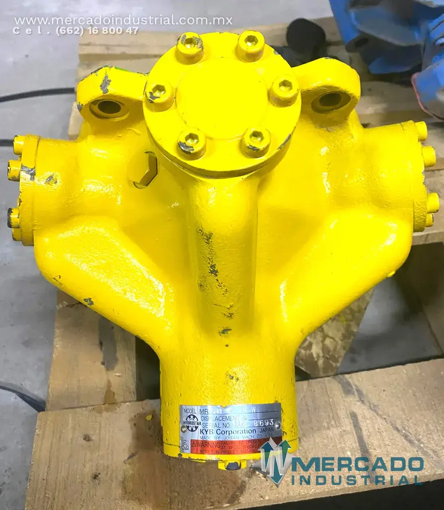 Motor de pistón radial hidráulico 42 HP 600 RPM modelo MRH-12 marca KYB ...