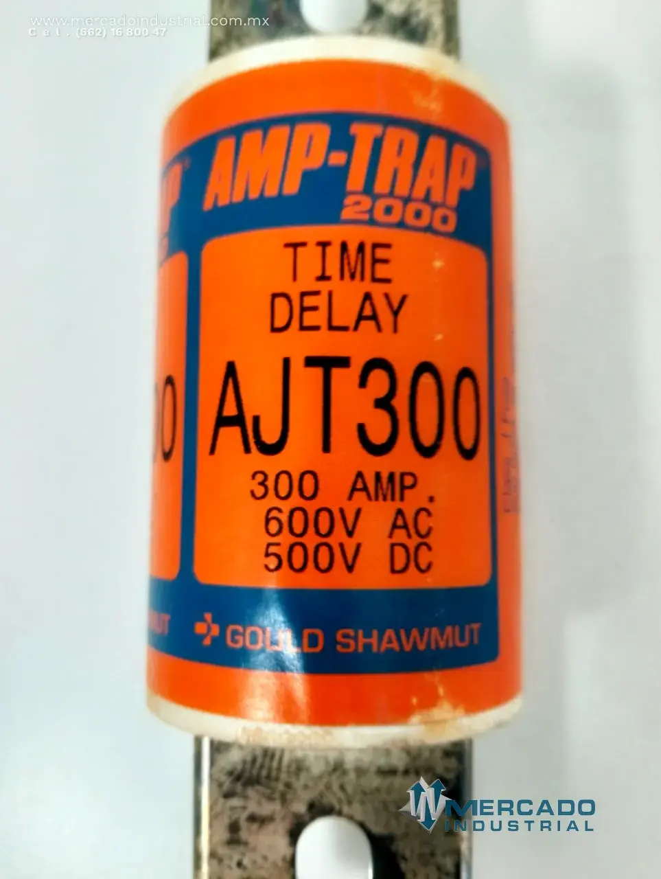Fusible 600 V AC 300 A modelo AJT300 marca GOULD SHAWMUT - Mercado ...
